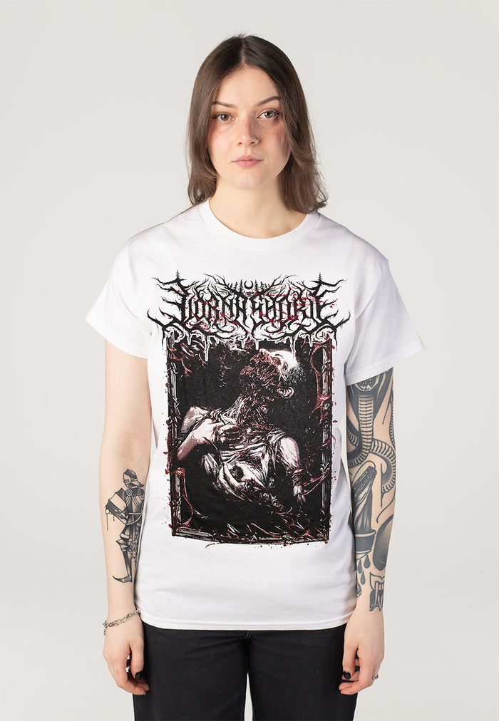 Lorna Shore Prison Of Flesh White - T-Shirt | Impericon