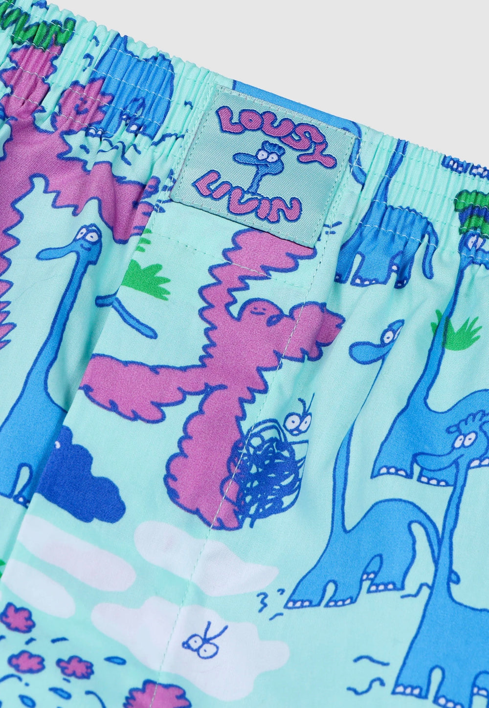 Lousy Livin Dino Yucca - Boxershorts | Impericon