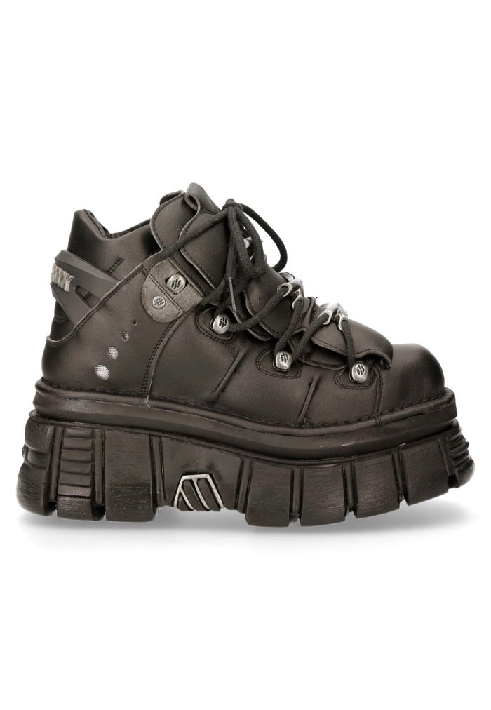 New Rock - 106 V55 Black - Girl Shoes | Impericon
