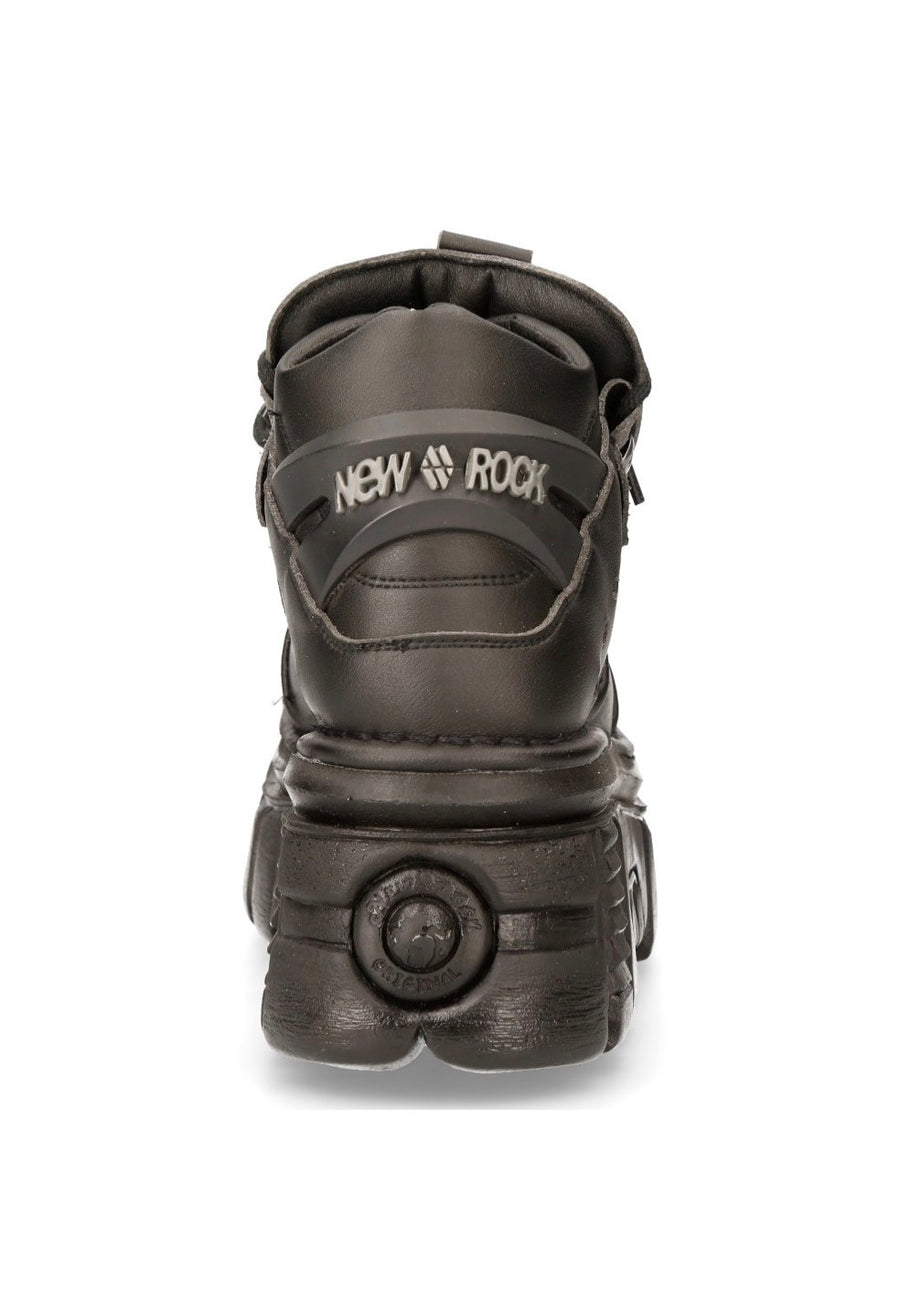 New Rock - 106 V55 Black - Girl Shoes | Impericon