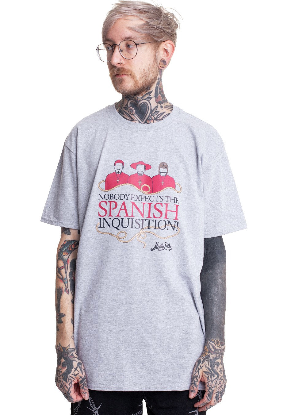 Monty Python - Spanish Inquisition Grey - T-Shirt | Impericon EN