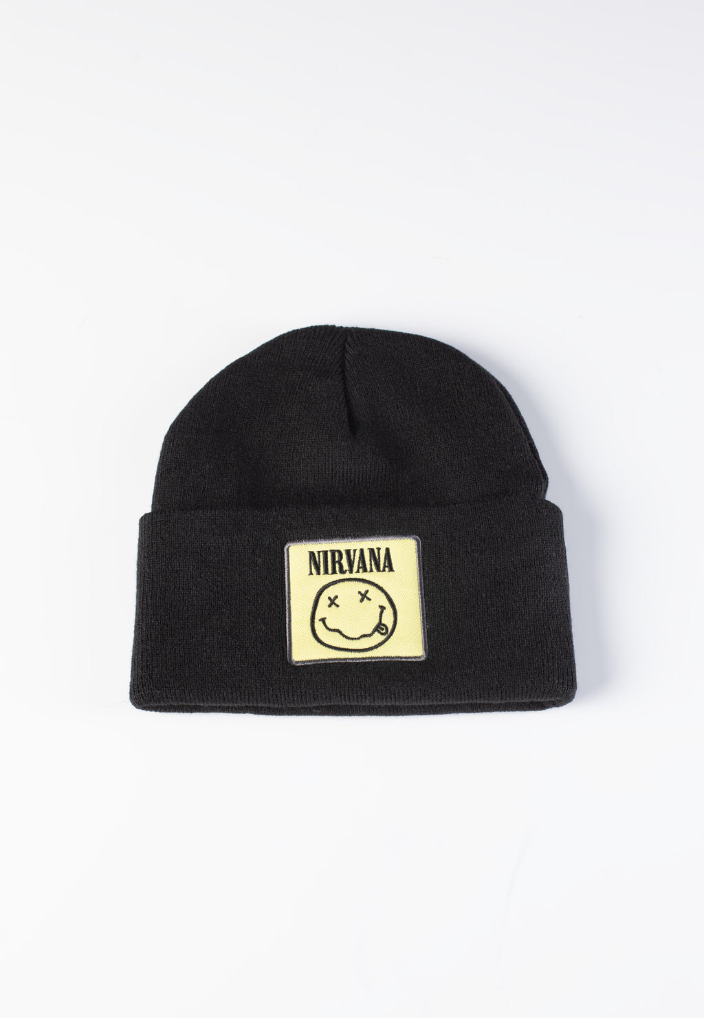 nirvana smiley logo hat