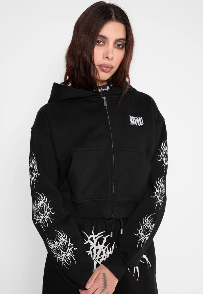 Mary Wyatt - Nephilim Cropped Black - Zipper | Impericon