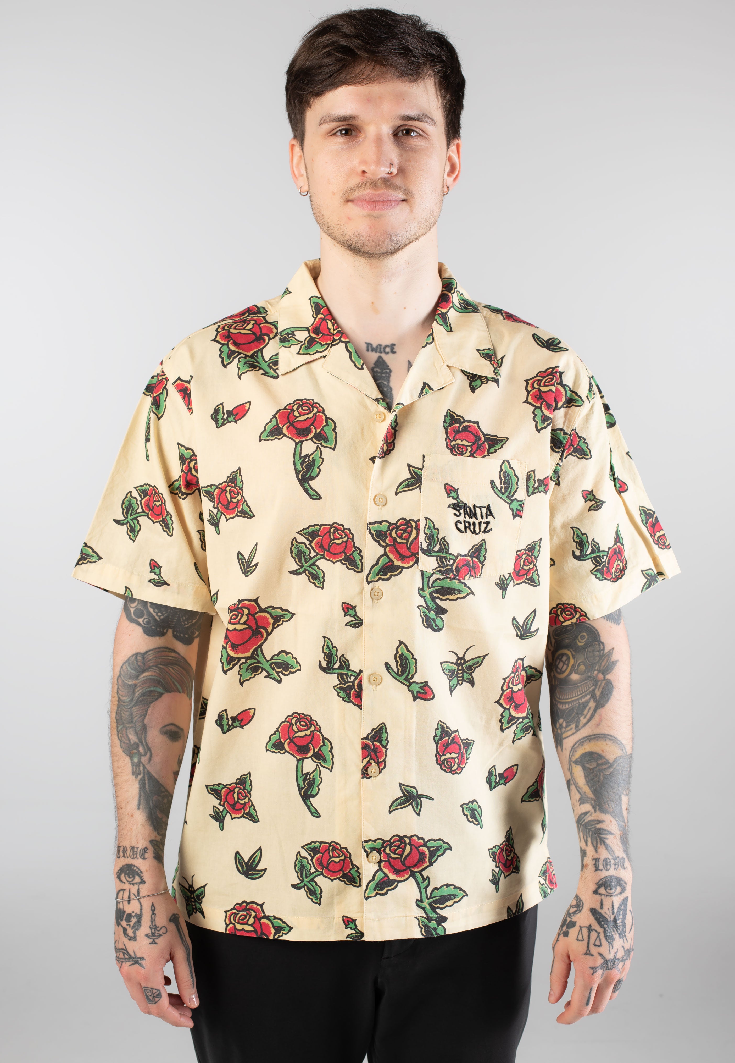 Santa Cruz - Flash Roses - Shirt | Impericon