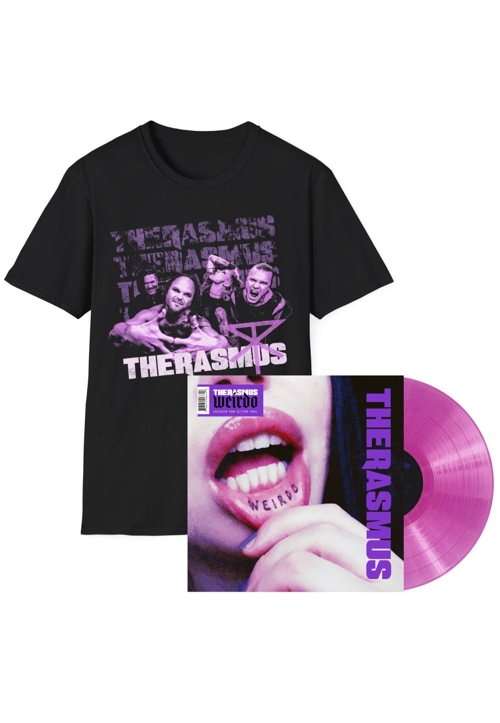 The Rasmus - Weirdo Band T-Shirt - Colored Vinyl Special Pack | Impericon