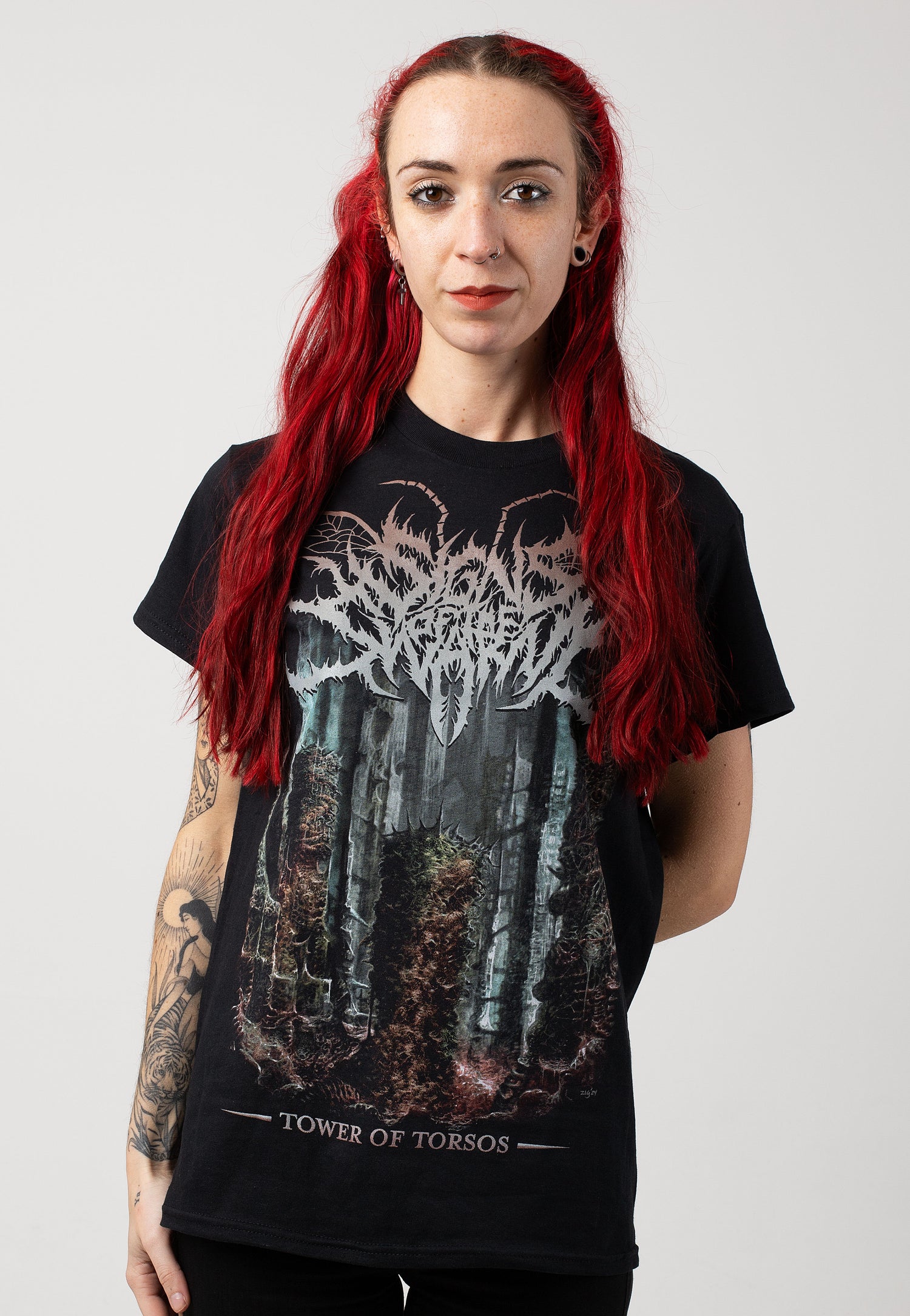 Signs Of The Swarm - Tower Of Torsos - T-Shirt | Impericon