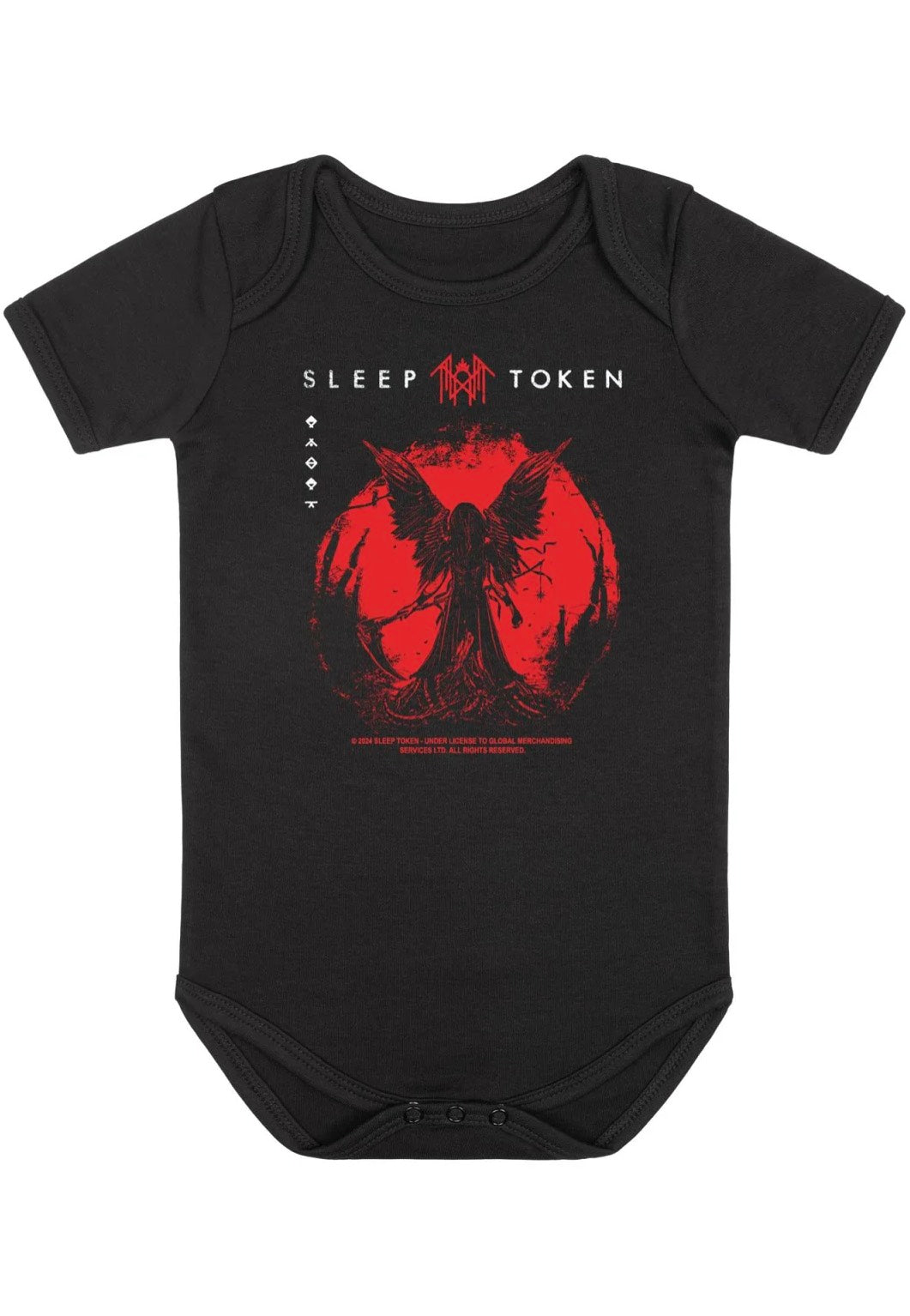 Sleep Token - Red Reaper Angel Babygrow - Bodysuit | Impericon