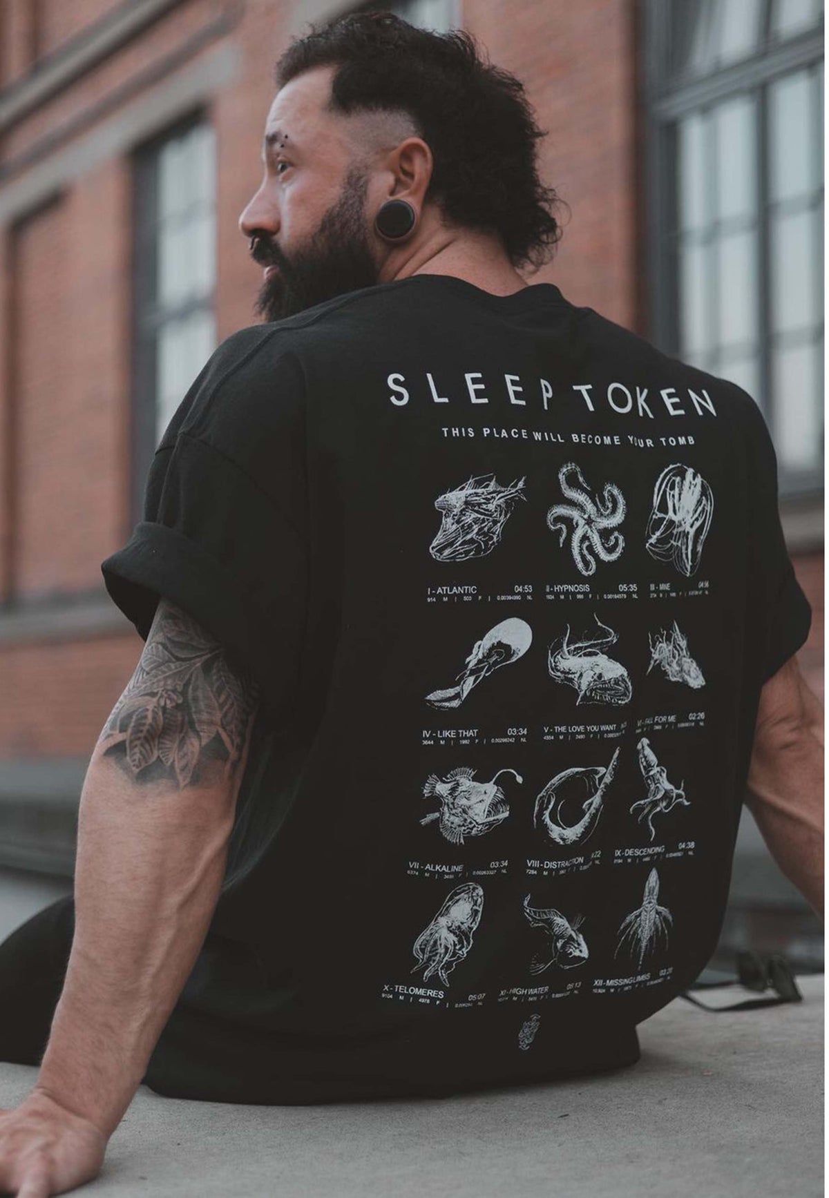 Sleep Token - Depth Chart - T-Shirt | Impericon