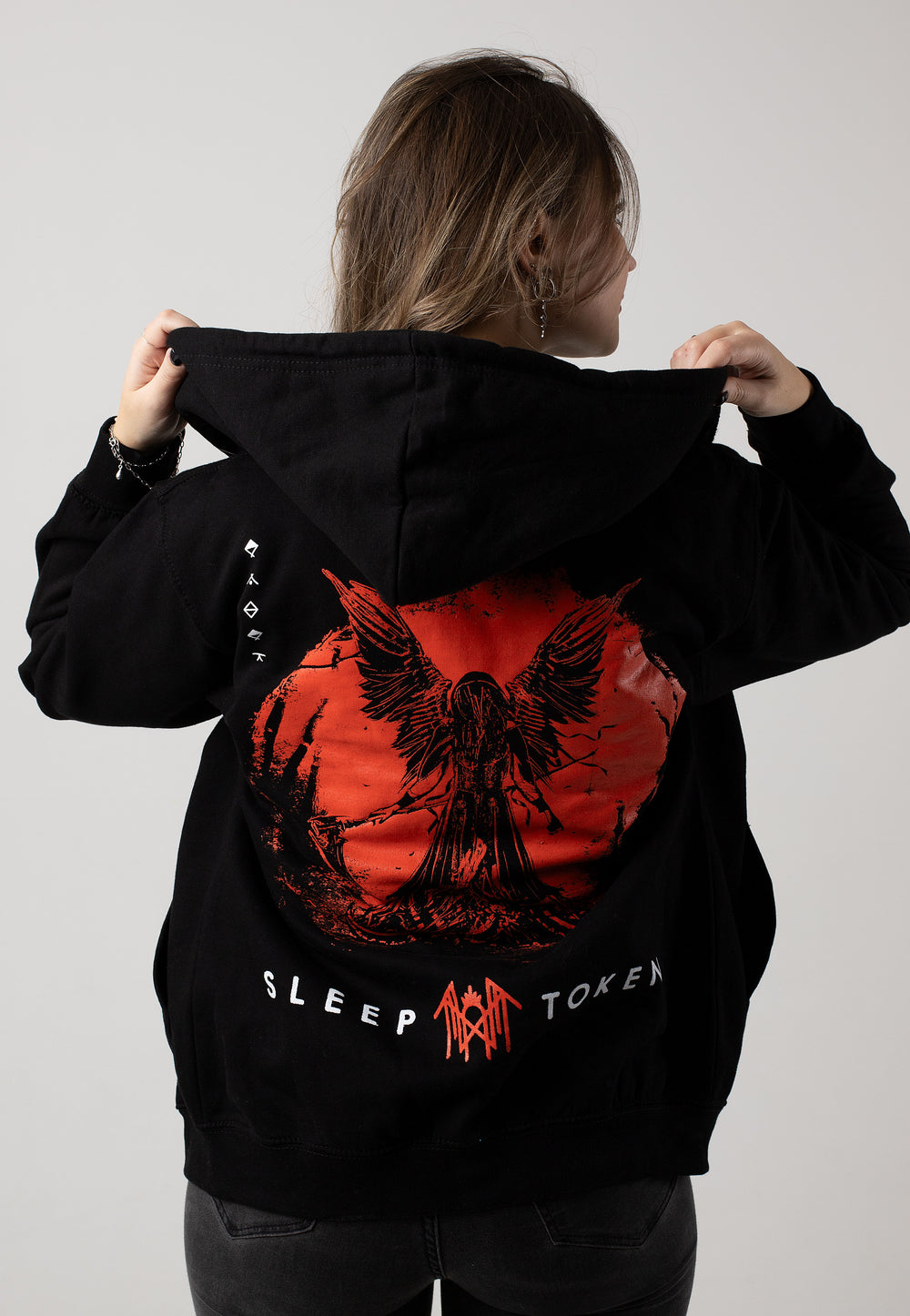 Sleep Token - Red Reaper Angel - Zipper | Impericon