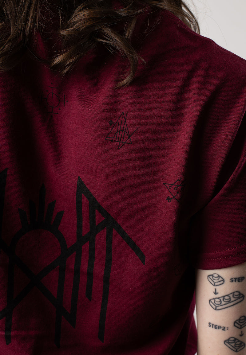 Sleep Token - Runes Maroon - T-Shirt | Impericon