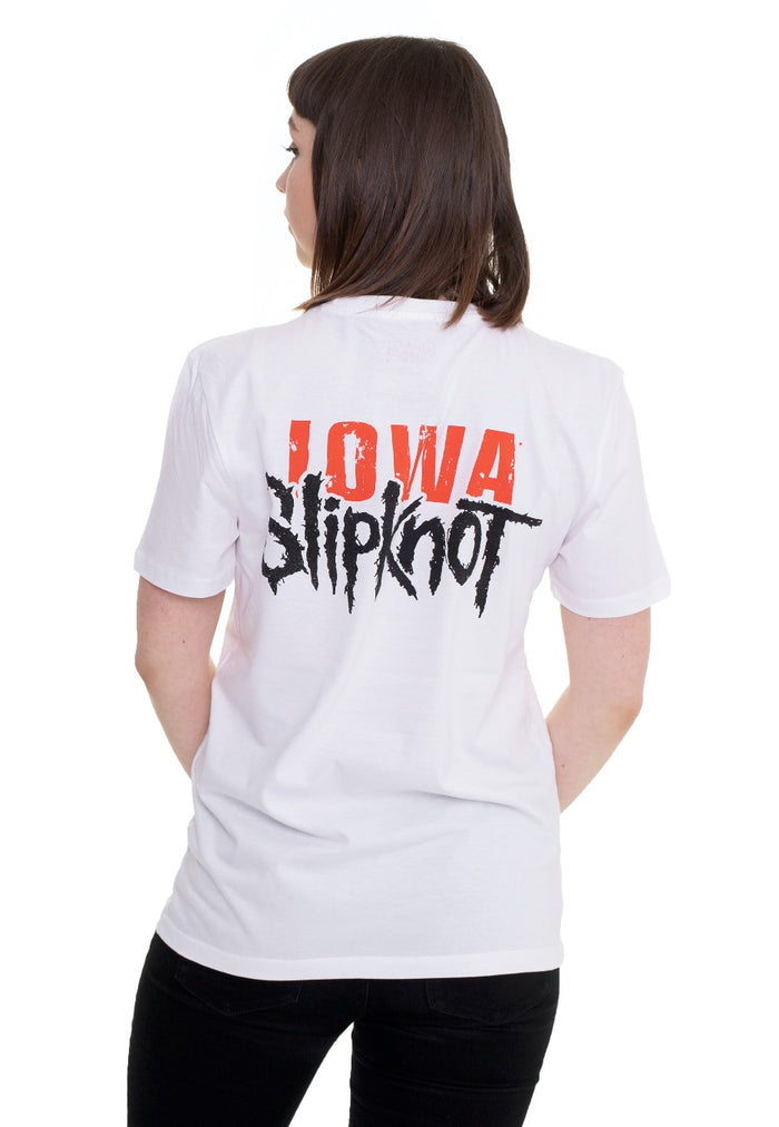 Slipknot - Iowa Goat Shadow White - T-Shirt | Impericon
