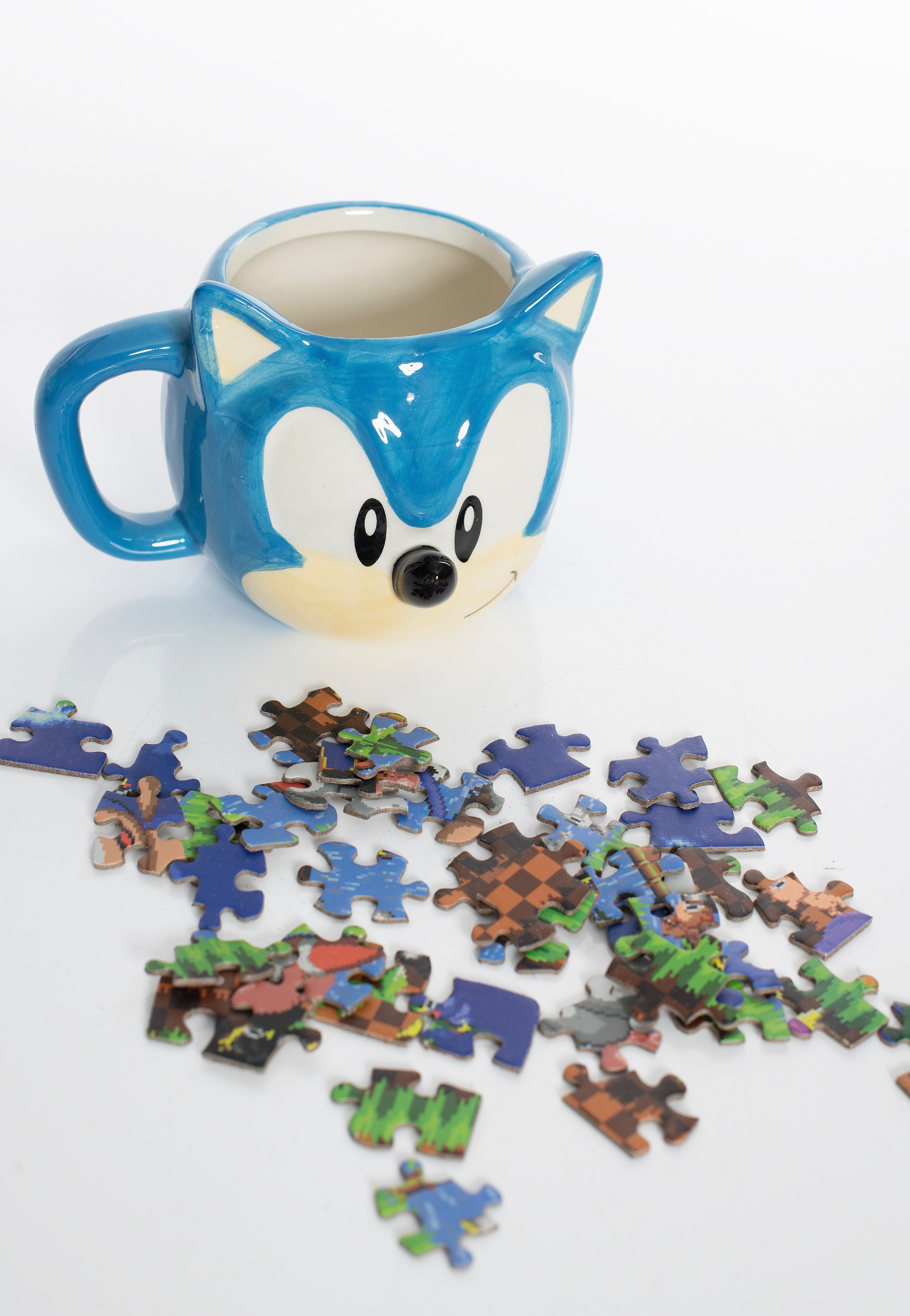 Sonic The Hedgehog - Sonic Mug & 100 Piece Puzzle - Gift Set