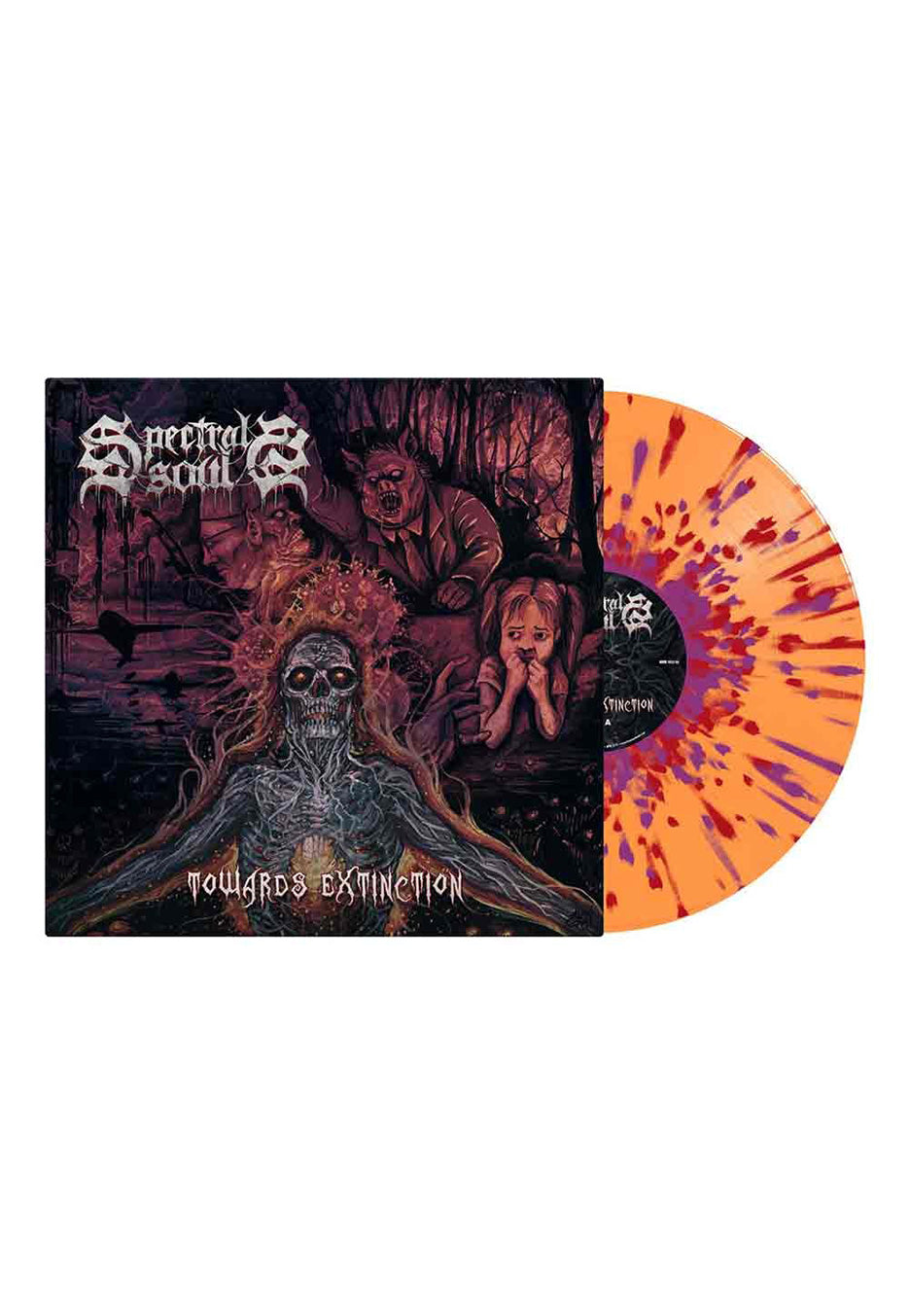 Spectral Souls - Toward Extinction - Splattered Vinyl