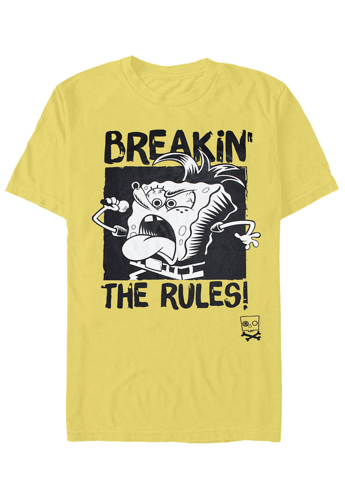 SpongeBob SquarePants - Breakin´ The Rules Yellow - T-Shirt | Impericon