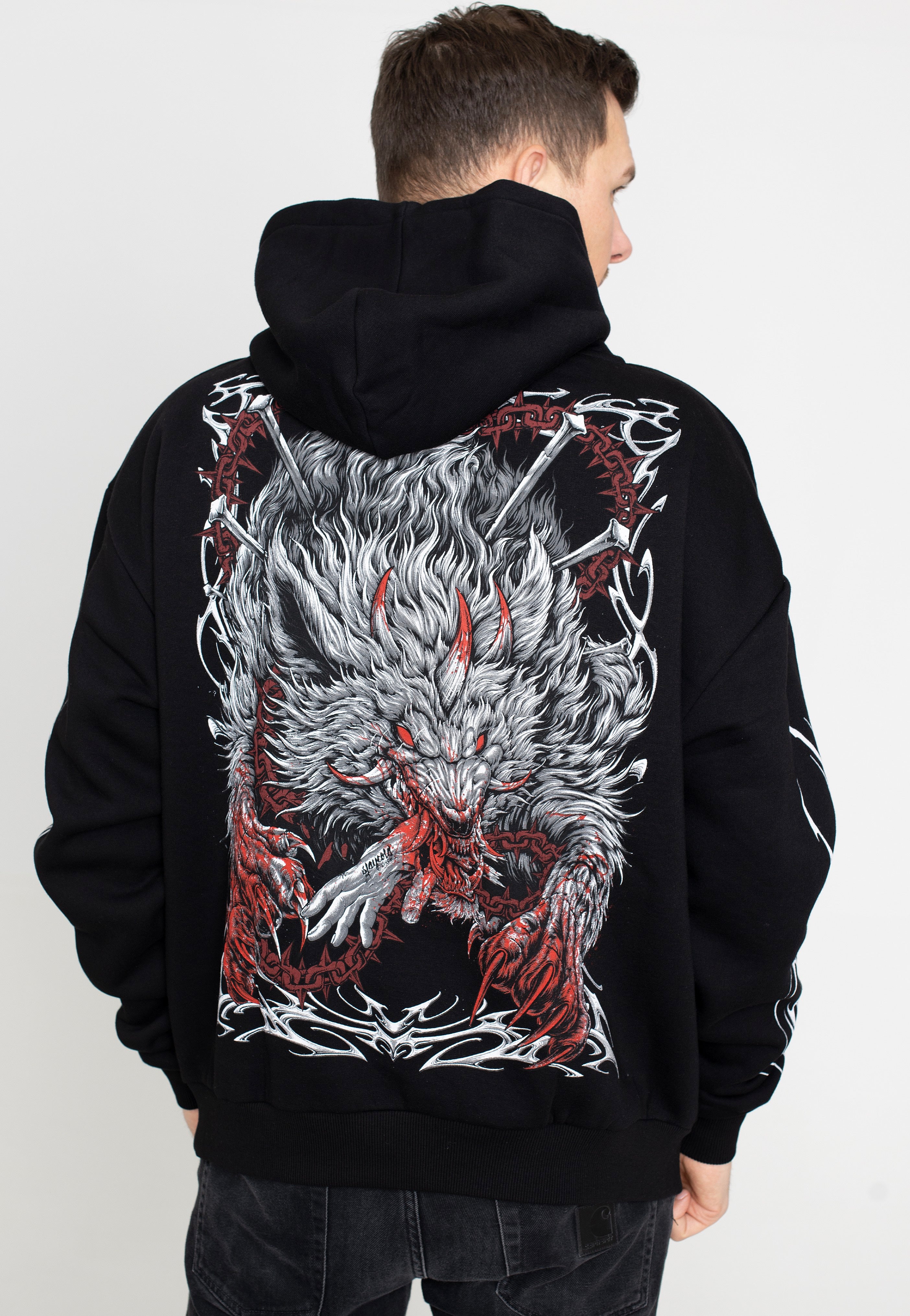 Stay Cold Apparel - The Impaler Oversized Black - Hoodie | Impericon