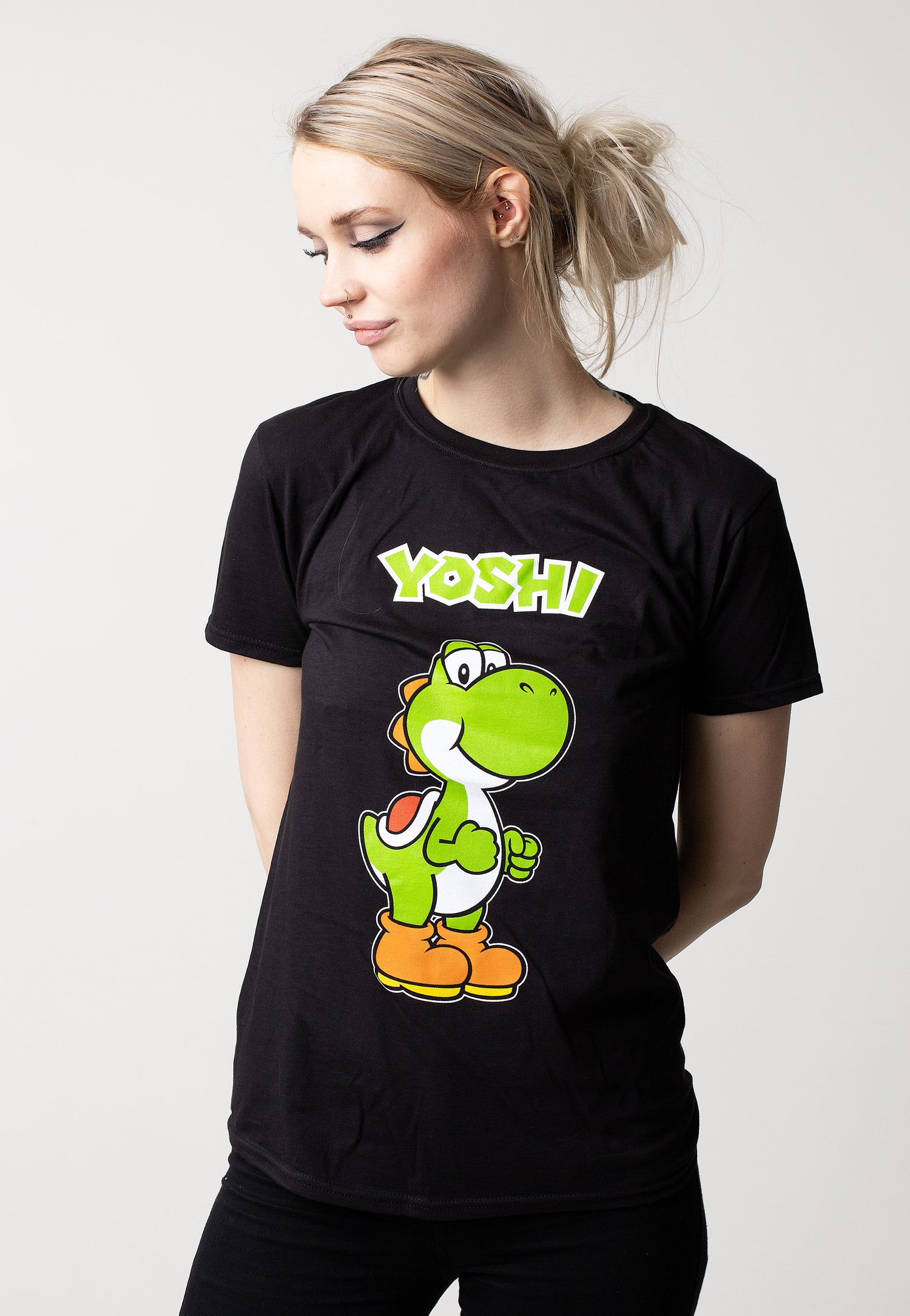 Super Mario - Yoshi Name Tag - T-Shirt | Impericon