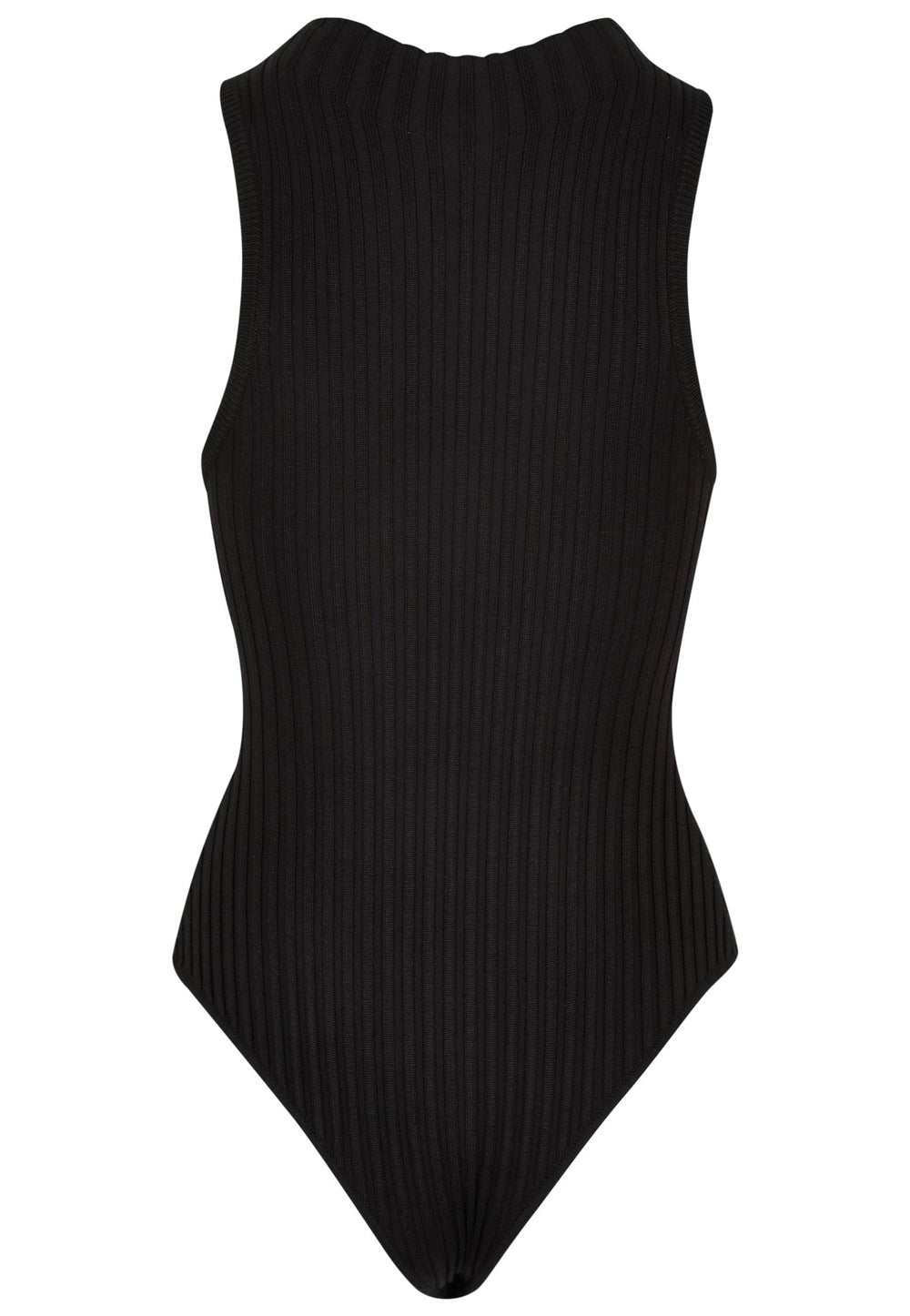 Urban Classics - Ladies Rib Knit Sleevless Black - Body | Impericon EN