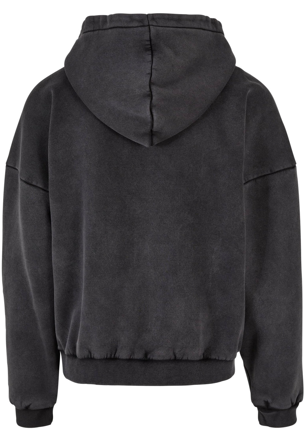 Urban Classics - Heavy Sand Washed 90's Black - Zipper