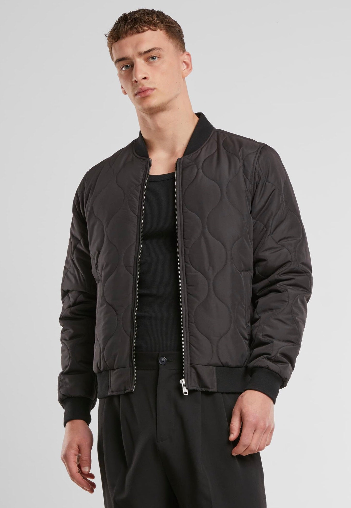 Urban Classics - Onion Quilted Bomber Black - Jacket | Impericon