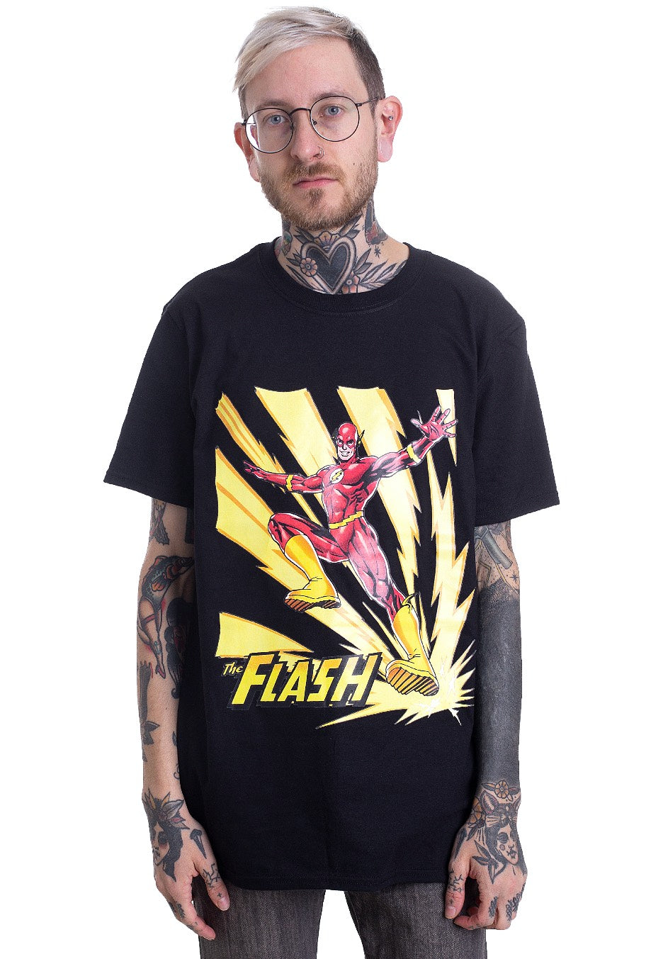The Flash - Jumping - T-Shirt | Impericon