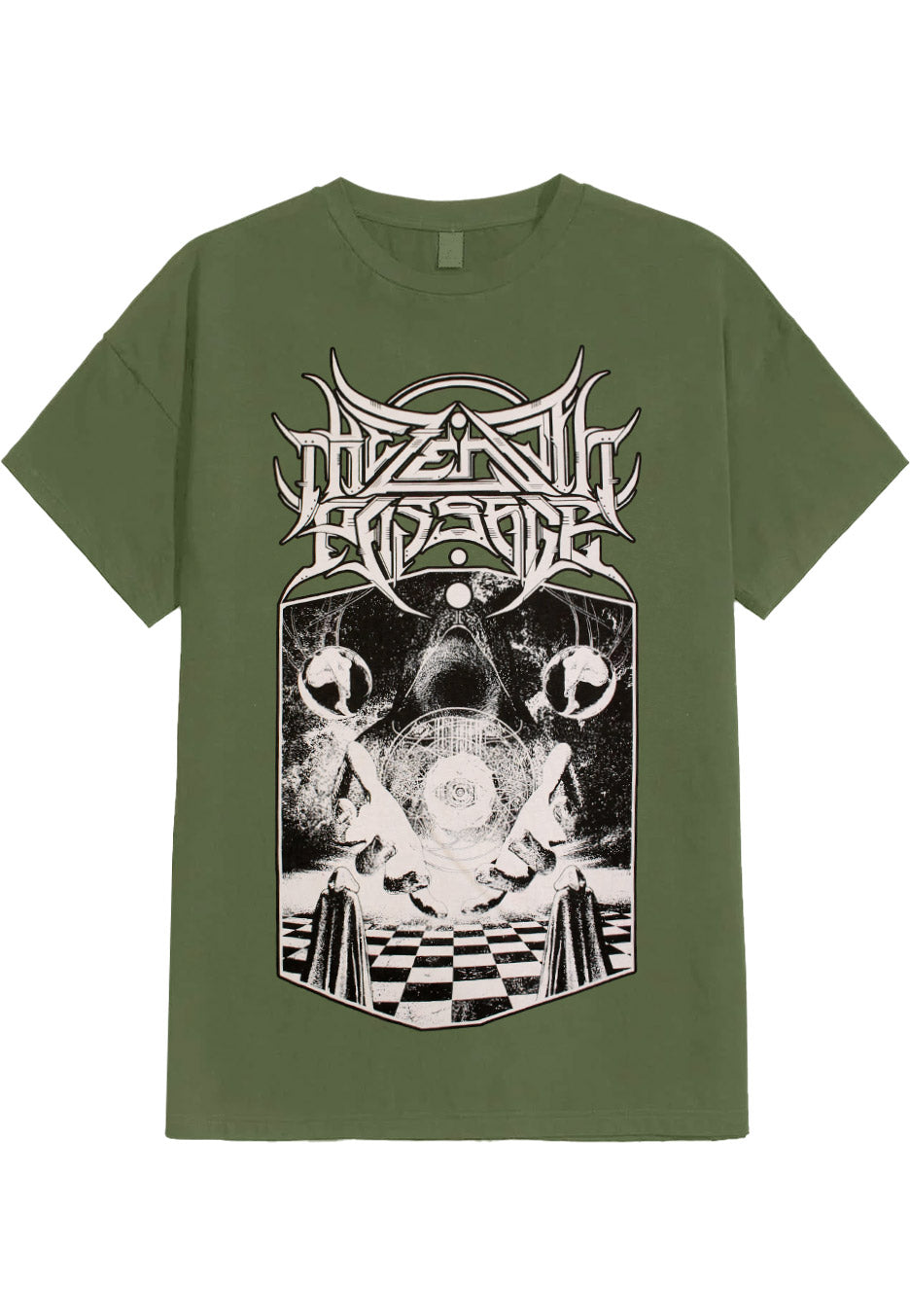 The Zenith Passage - Grace 13 Military Green - T-Shirt | Impericon