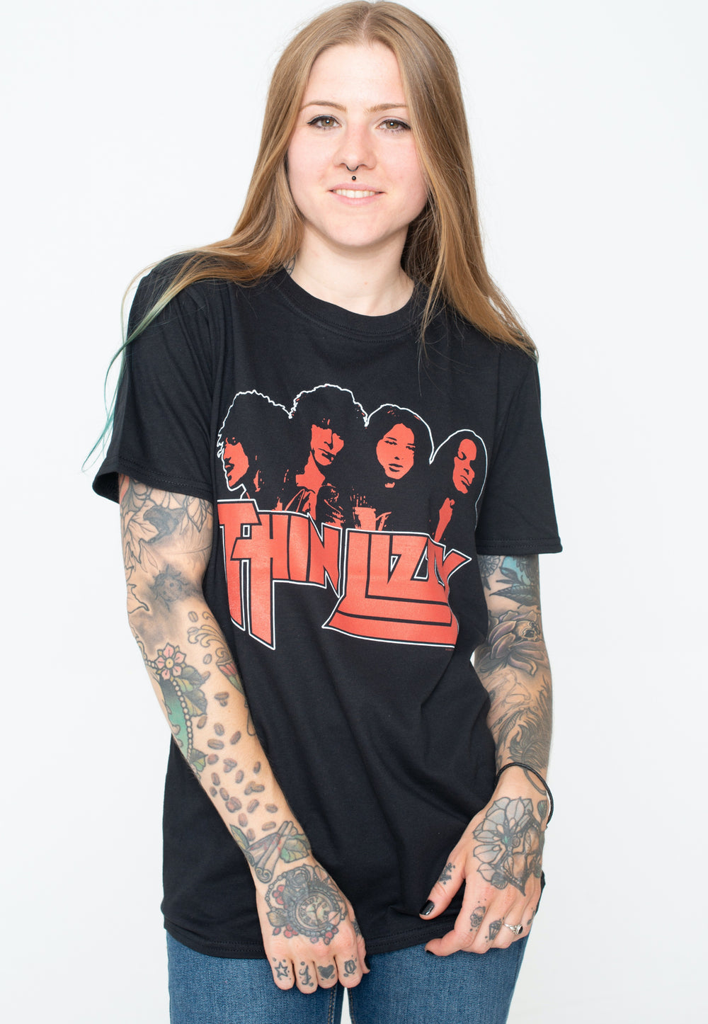 Thin Lizzy - Band Photo Logo - T-Shirt | Impericon