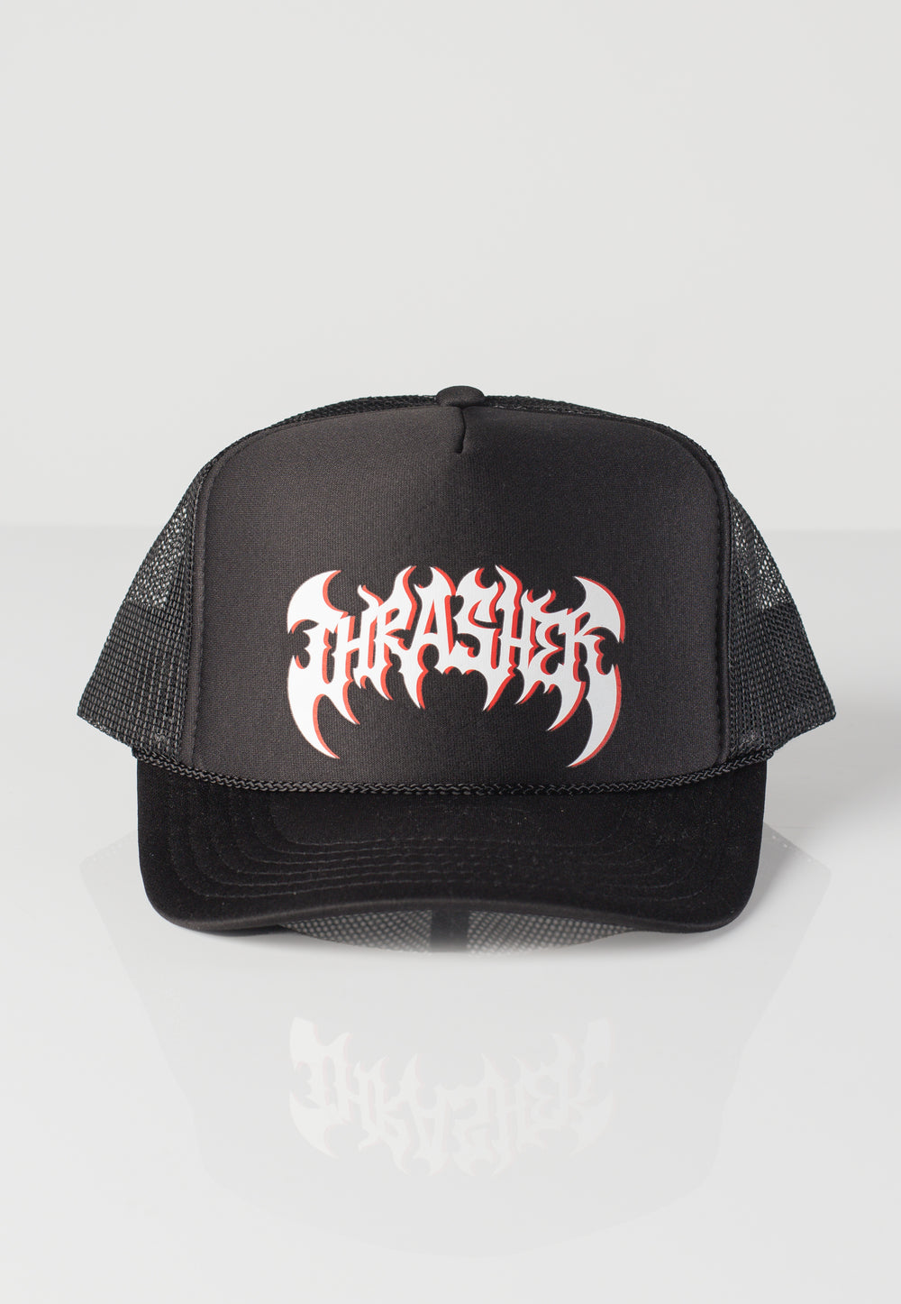 Thrasher - Heavy Metal Trucker Black/Black - Cap | Impericon
