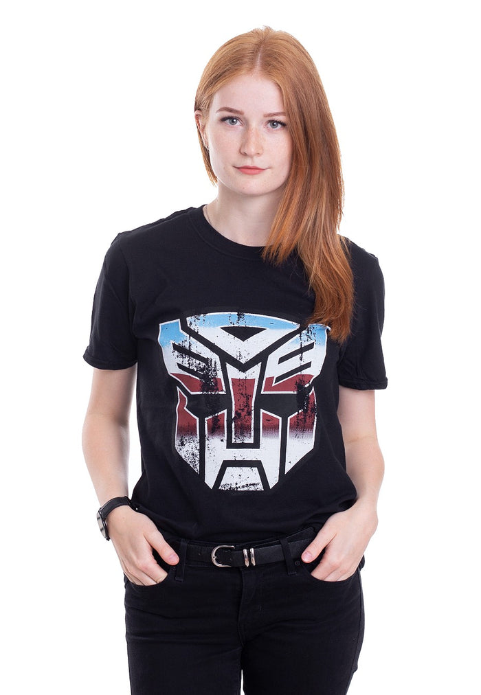 Transformers - Distressed Autobot Shield - T-Shirt | Impericon