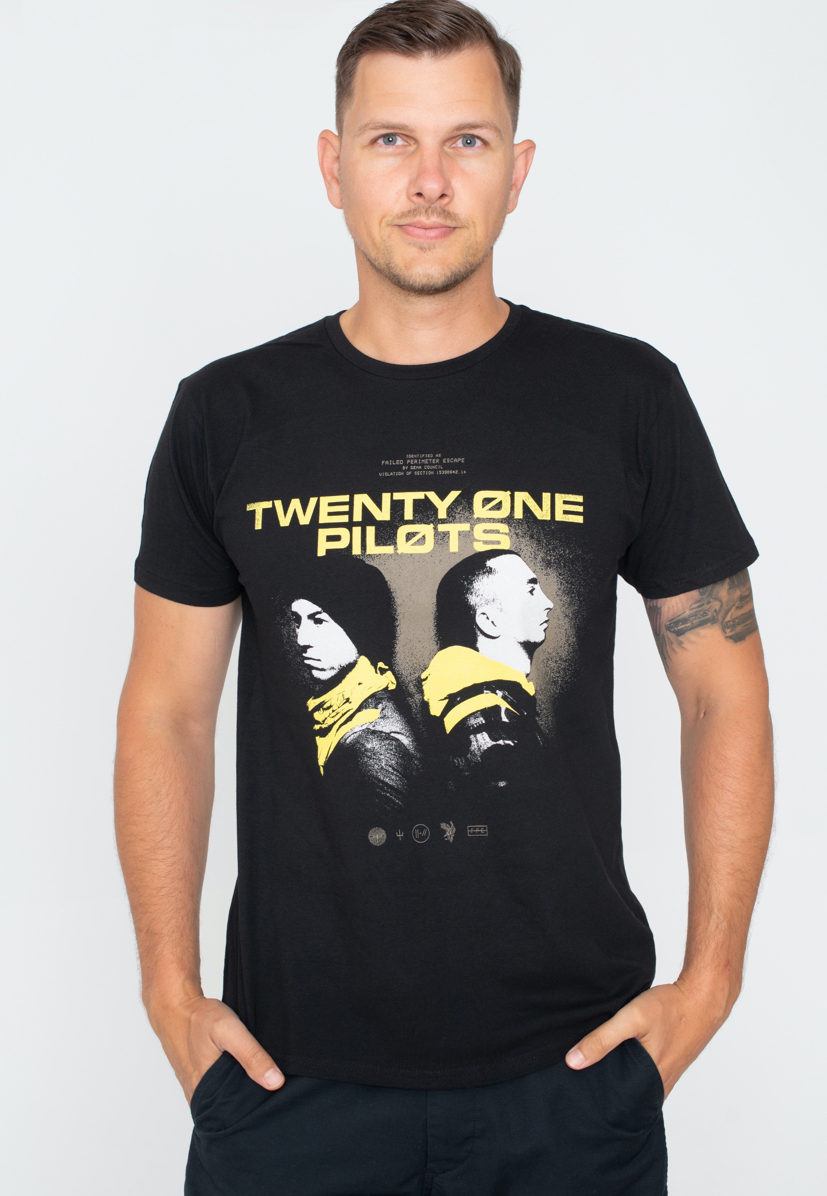 Twenty One Pilots - Back To Back - T-Shirt | Impericon