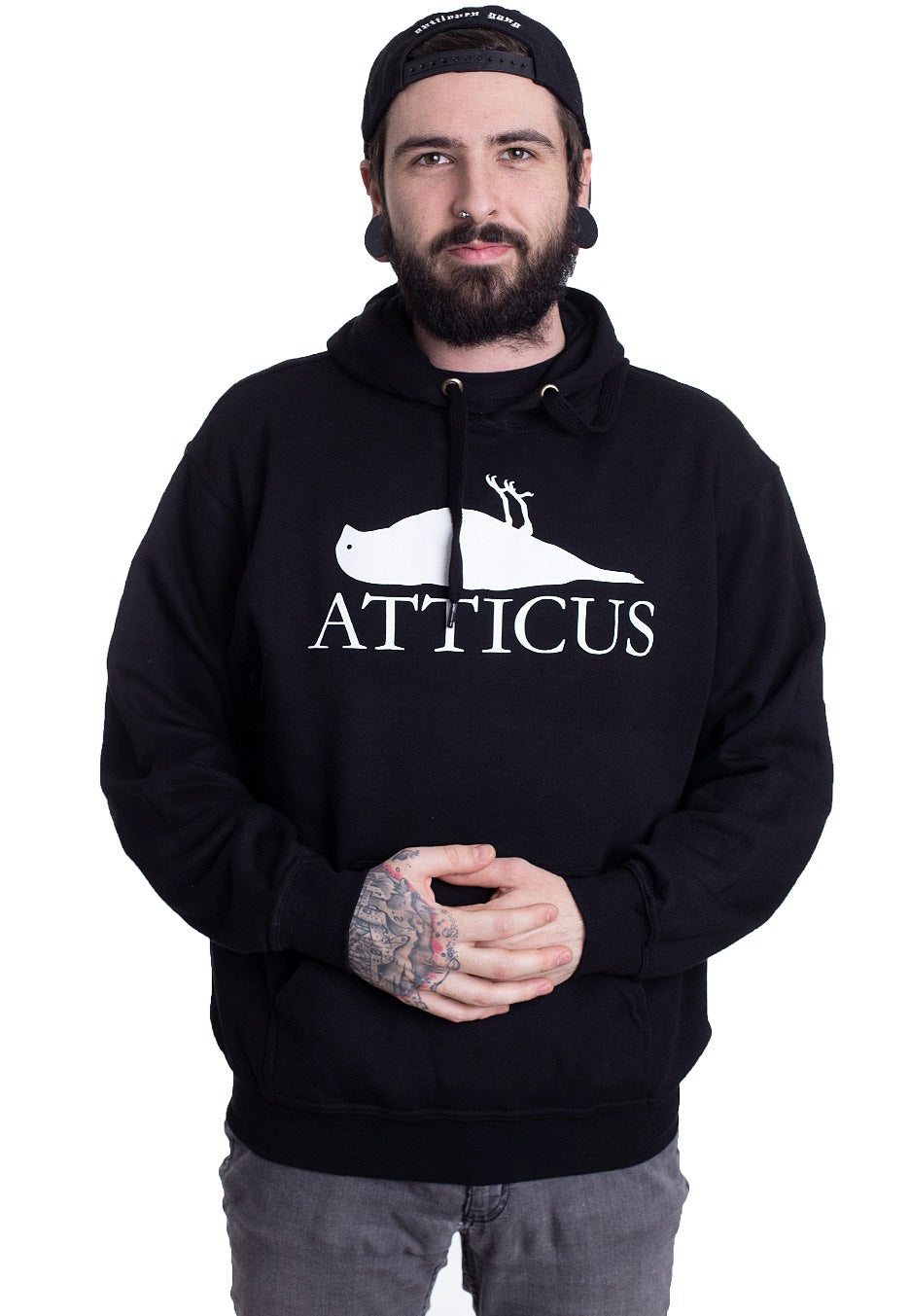 Atticus - Brand Logo Black - Hoodie | Impericon