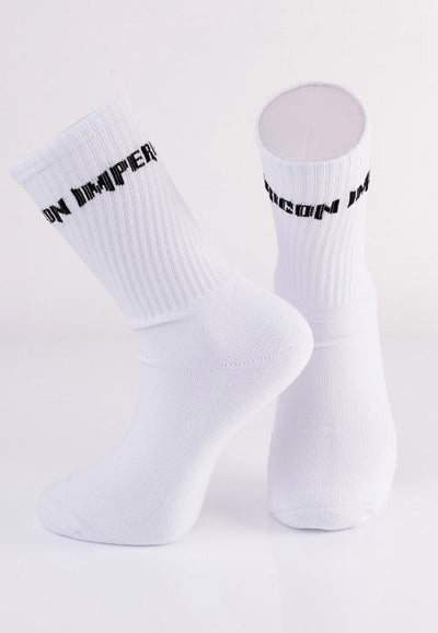 Impericon - Logo White - Socks | Impericon