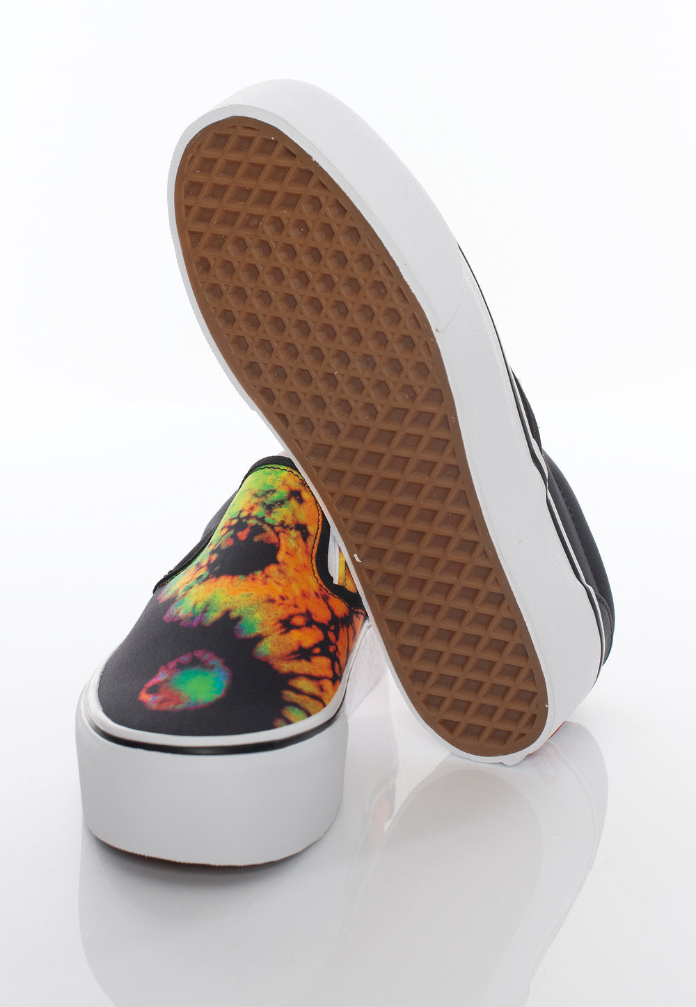 Vans - Classic Slip On Stackform Paradoxical Black/Multi - Girl Shoes ...