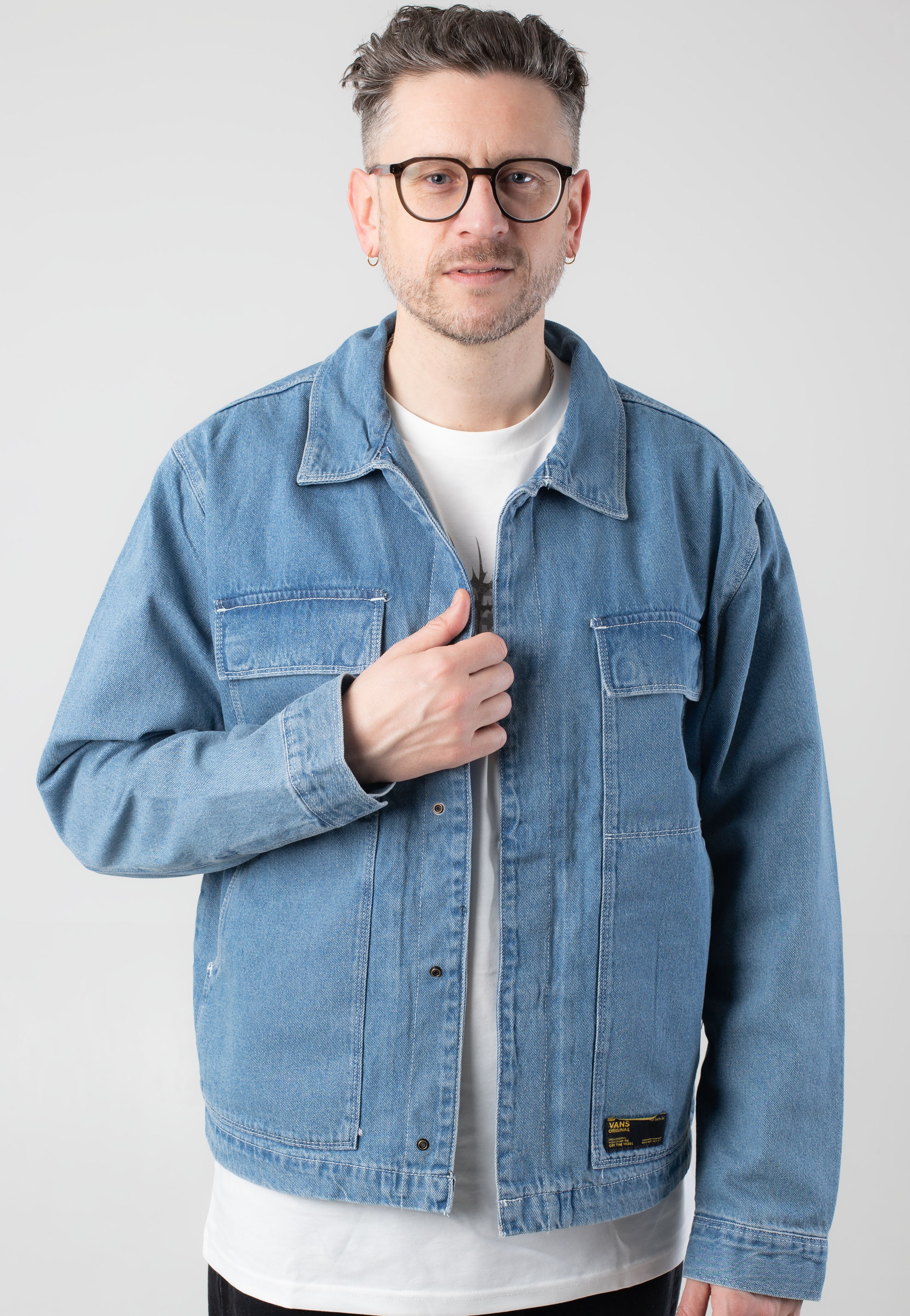 Vans - McAvoy Denim Station Stonewash/Blue - Jeans Jacket | Impericon