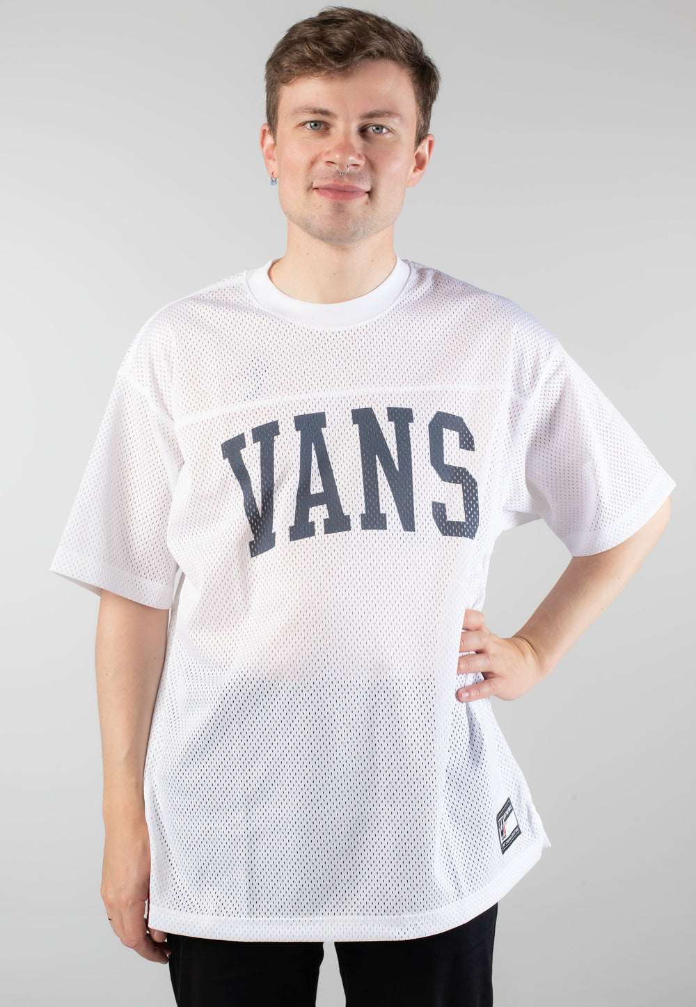Vans - Vans Arched Football Jersey White - T-Shirt | Impericon