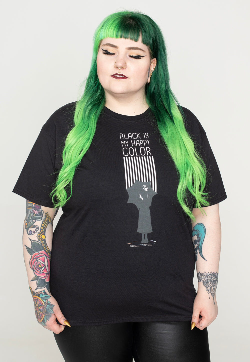 Wednesday Addams - Happy Color - T-Shirt | Impericon