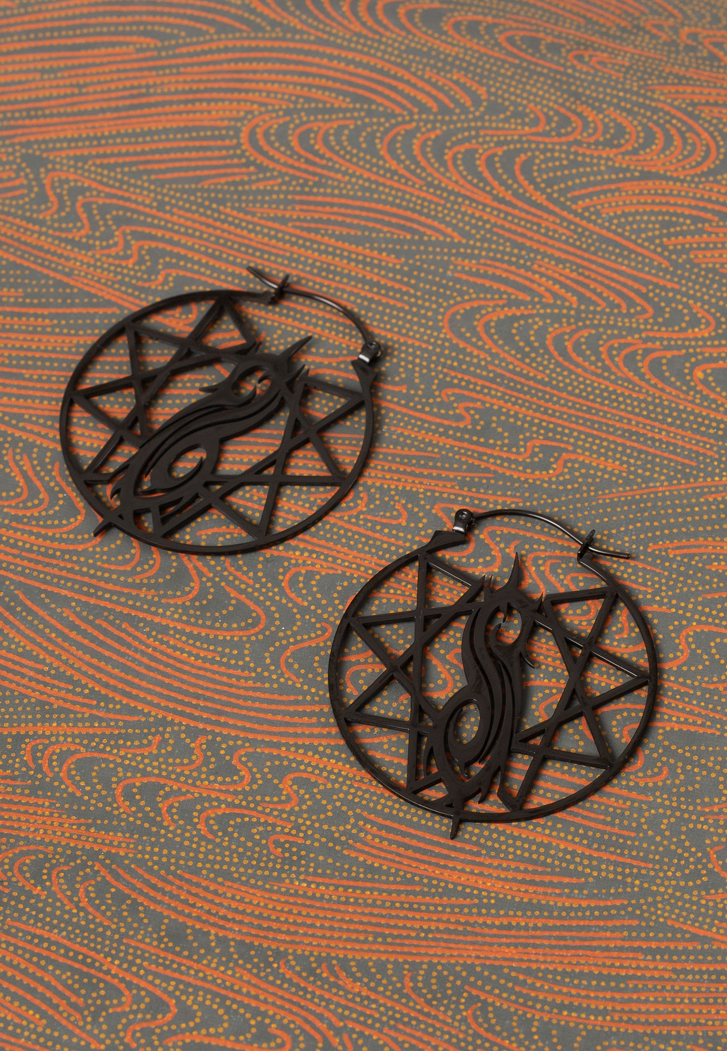 Wildcat x Slipknot - Nonagram Logo - Earrings | Impericon
