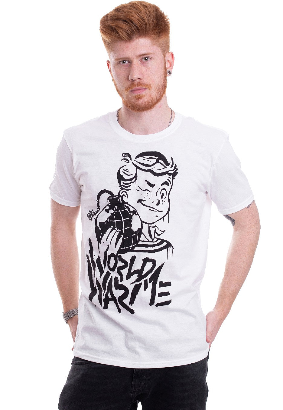 World War Me - Bomb Boy White - Camiseta | Impericon